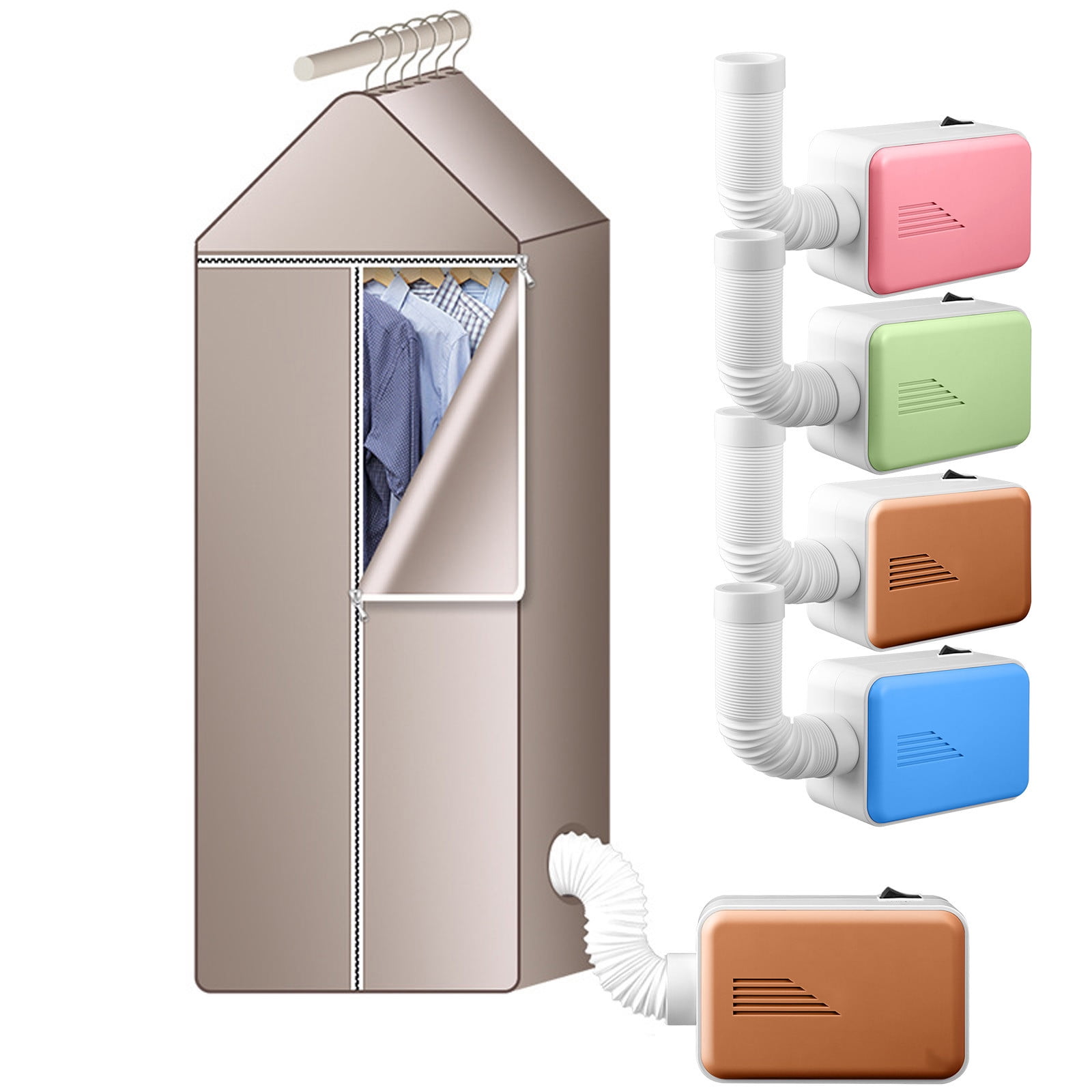 Secadora de Ropa Portátil 600W | Secador Multifuncional Pequeño para ...