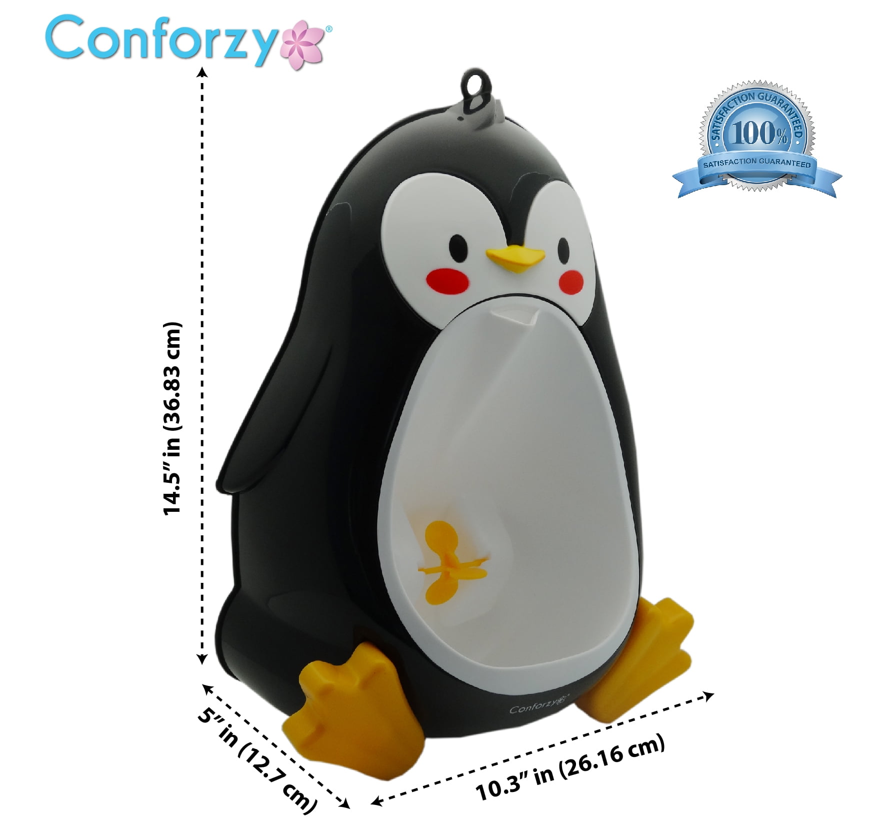 Conforzy, Penguin Standing Potty Training Urinal for Boys with Fun ...