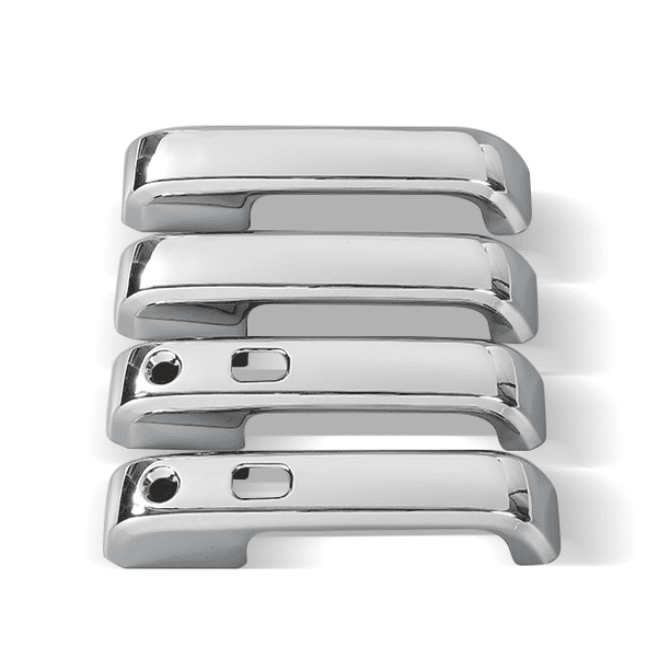Eynpire 7047 Chrome Exterior 4 Door Handle Cover Compatible with 2015 ...