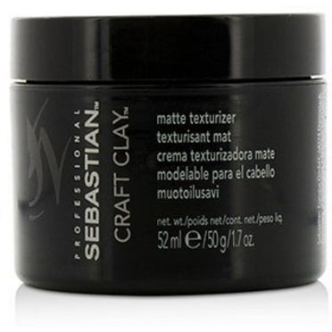 Sebastian Craft Clay Remoldable Matte Texturizer Unisex, 1.7 Ounce ...