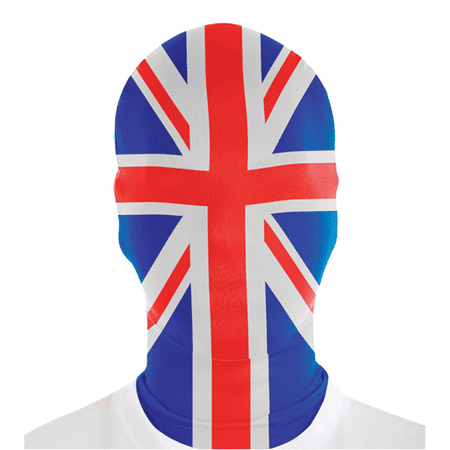 Union Jack Flag Morph Mask Adult UK England Official Morphmask ...