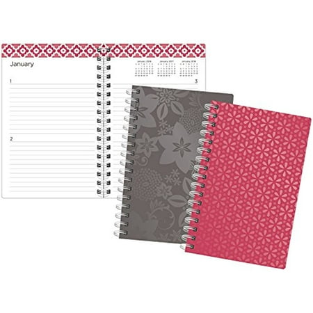 Mead Daily Agenda Planner, Undated, 8-1/2" x 5-1/2", Caprice, Color ...