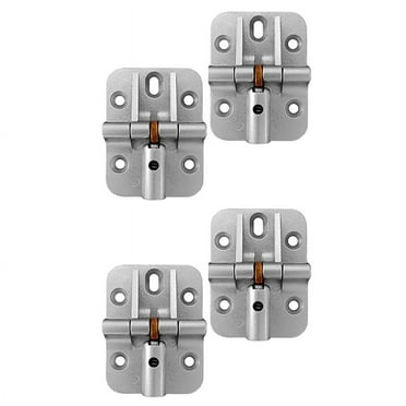 4Pcs Self Locking Hinge Strong Bearing Capacity Iron Folding Hinge Table Leg Brackets Folding ...