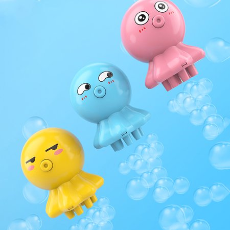 Octopus Bubble Machine Automatic Bubble Maker Bubble Blower Octopus Bubble Machine For Kids ...