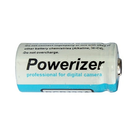 3.6 Volt Powerizer RCR123A (16340) Lithium Ion Battery (650 mAh ...