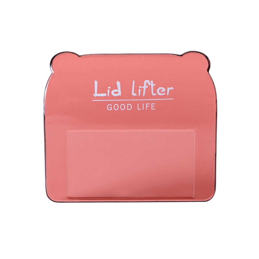 Universal Hygienic Translucent Bathroom WC Cover Closestool Seat Handle ...