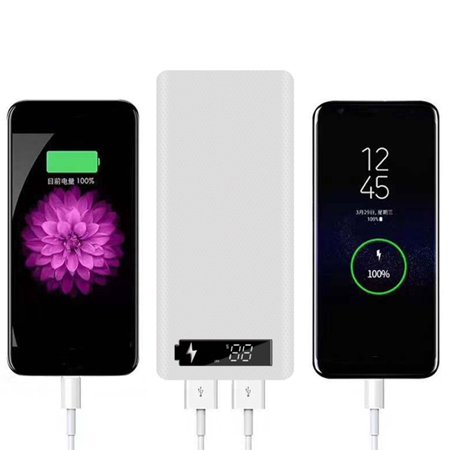 Power Bank Case Portable Welding Free Replacement Solid Color Multi ...