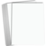 Hamilco White Cardstock Thick Paper 8 1/2 x 11" Blank Heavy Weight 80 ...