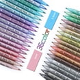 12 Pack Metallic Markers | Markers for art supply stores - Walmart ...