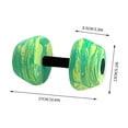 Nsxcdh Water Aerobics Dumbbells Pair Pool Exercise Weights Portable ...