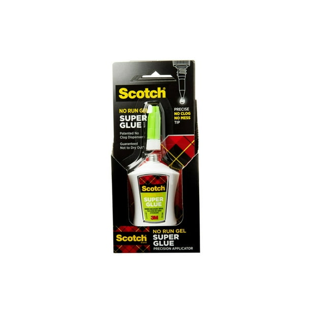 Scotch Super Glue Gel in Precision Applicator, .14 oz., 1 Total ...