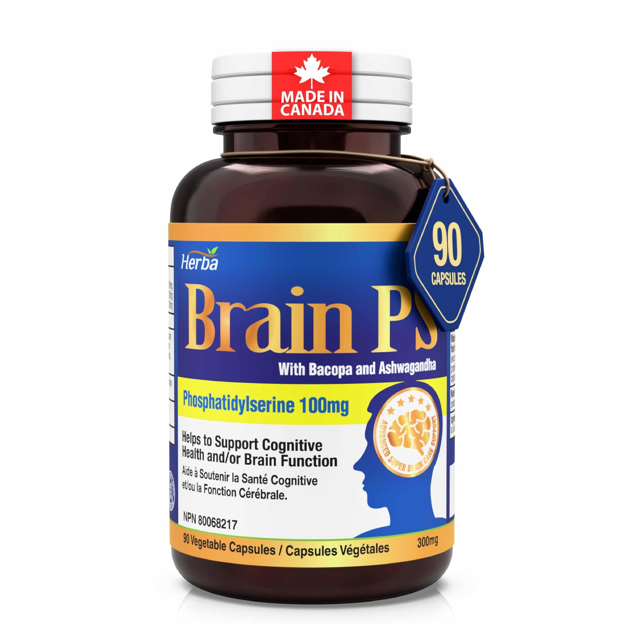 Click here for Herba Phosphatidylserine Supplement - 90 Capsules... prices