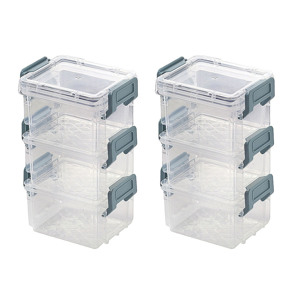 Click here for Shisuyan 6 Pcs Transparent Stackable Storage Boxes... prices