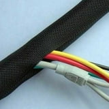 Braided Split Wrap Wire Loom Durable Cable Manage Sleeving Wiring ...