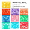 18 Pack Mexican Papel Picado Banners - Fiesta Party Supplies for Cinco ...