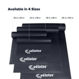 Velotas Pro High Density Gym Mats, Protective Flooring for Workout ...