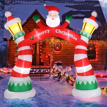 Zimtown 6FT Inflatables Snowman with Three Penguins Outdoor Christmas ...