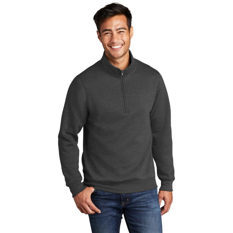 Port & Company Men's Core Fleece 1/4-Zip Pullover Sweatshirt Port & Company Men's Core Fleece 1/4-Zip Pullover Sweatshirt