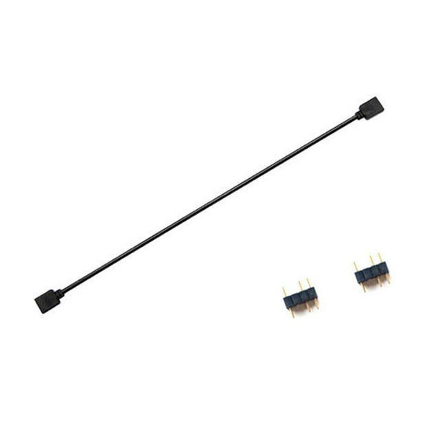 A extensión 30cm 1 1 Placa base AURA RGB Cable para ASUS/MSI/ASROCK (5V ...