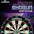 Shogun Dart Board Set | Endurance Round Wire Sisal Dartboard Set ...