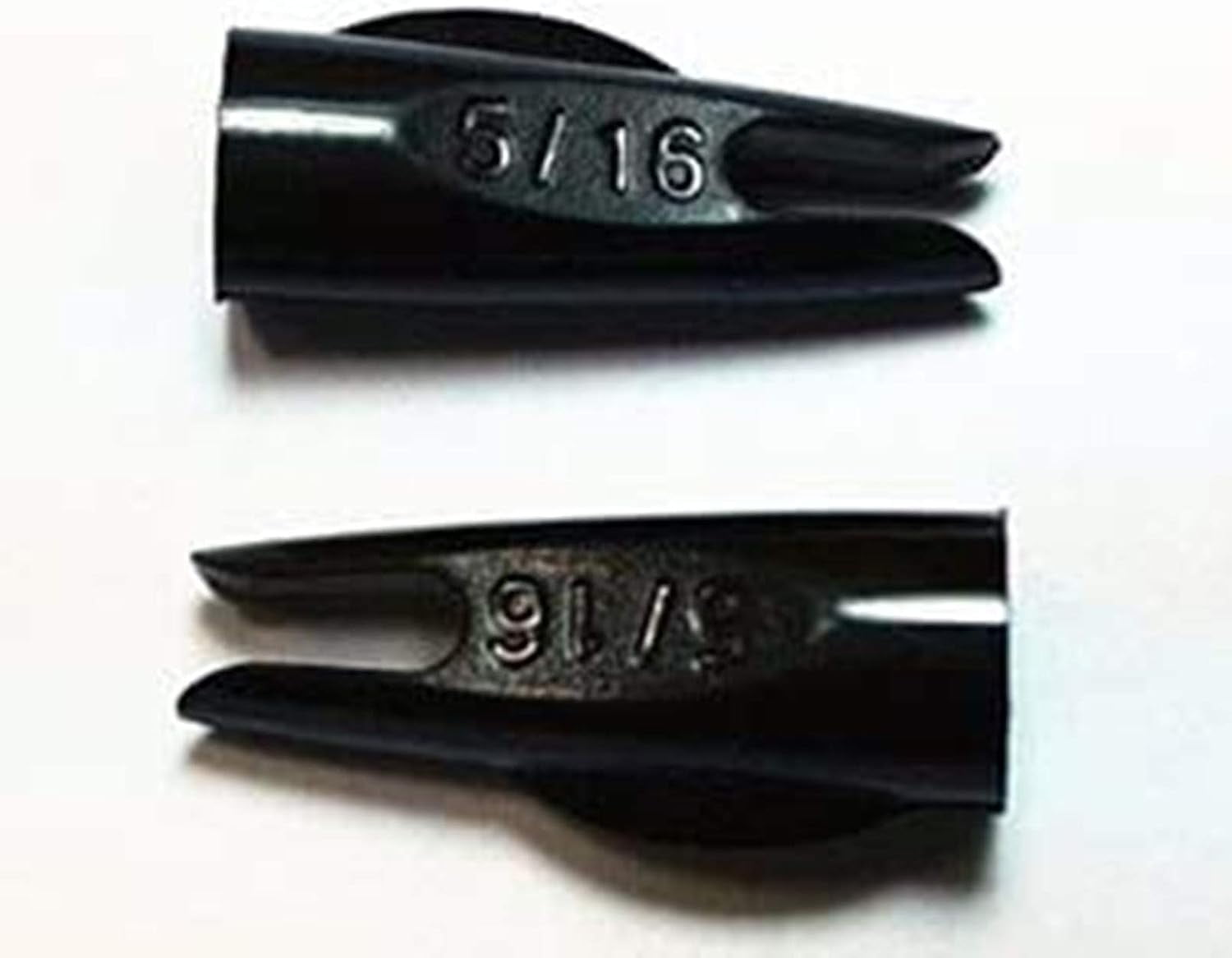 GPP Classic Nock (100 Count) for Wooden & Bamboo Arrow 5/16,Black ...