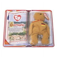 Ty Beanie Babies Germania the Bear - Exclusive Teddy Toy for Birthdays ...