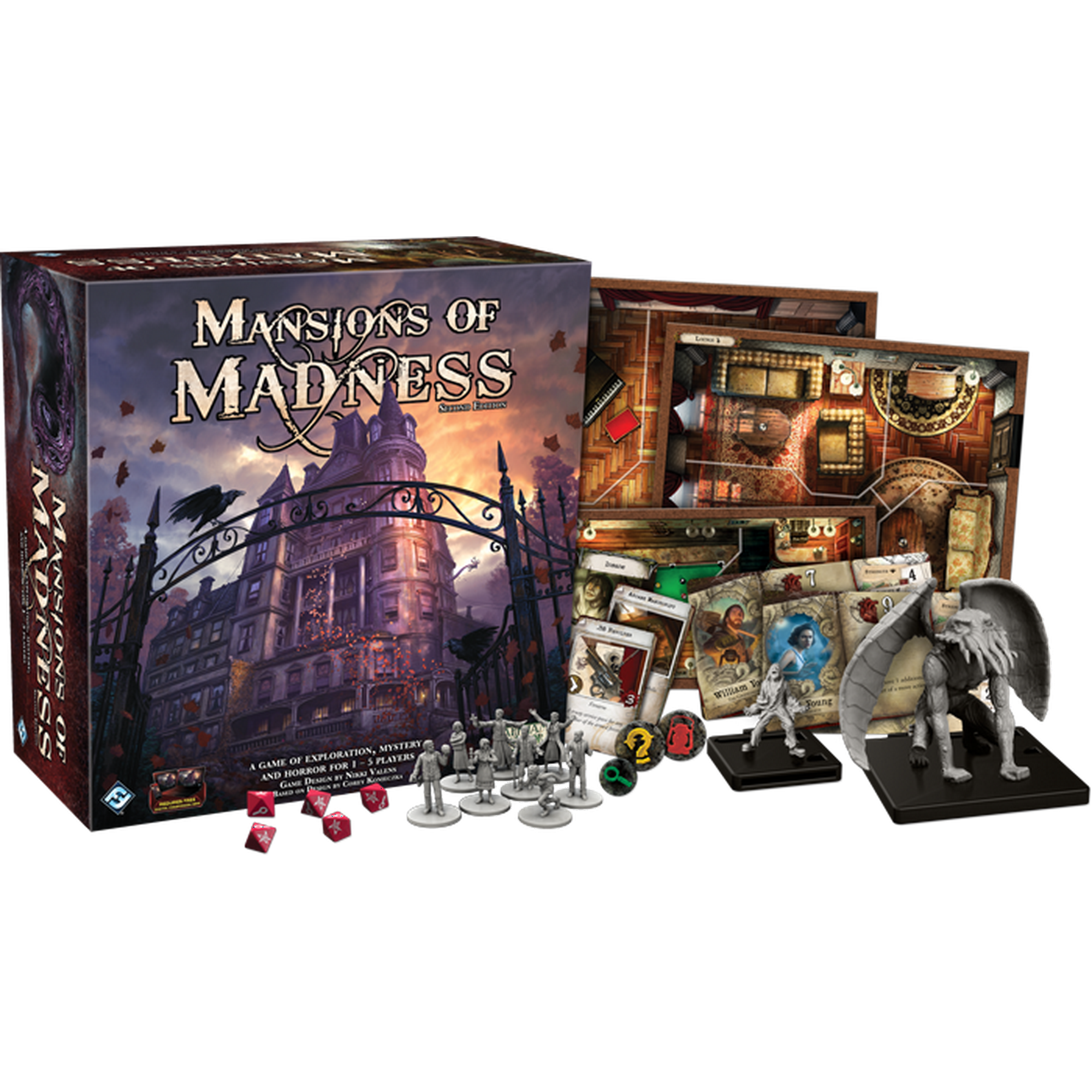 Click here for Fantasy Flight Games Mansions Of Madness (2nd Edit... prices