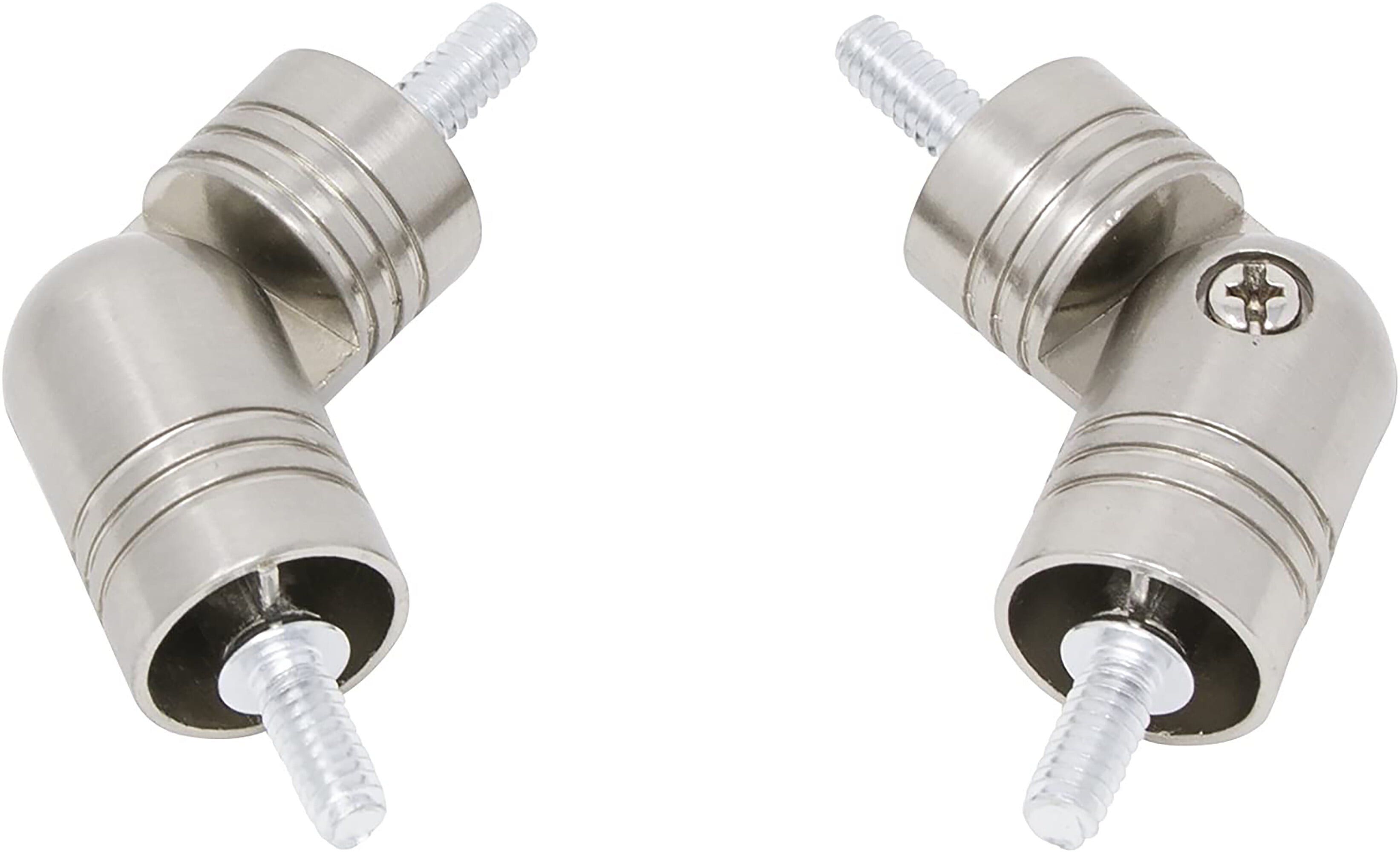 MERIVILLE Hinged Elbow Connector - Designed for Bay Window Curtain Rods ...