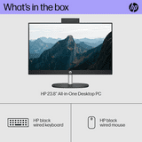 HP 24" AI All-in-One Desktop, 23.8" FHD Touchscreen, Intel Core Ultra 5 ...