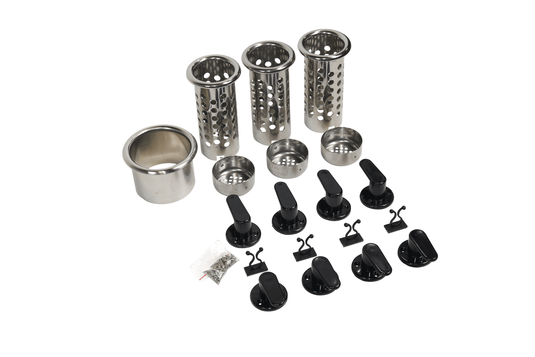 Ventilated Stainless Steel Tube Insert Set (3", 2.", 2", 2") & Wire ...