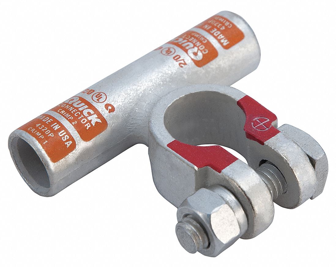 Fusion Battery Terminal,Flag,Crimp 4320P - Walmart.com