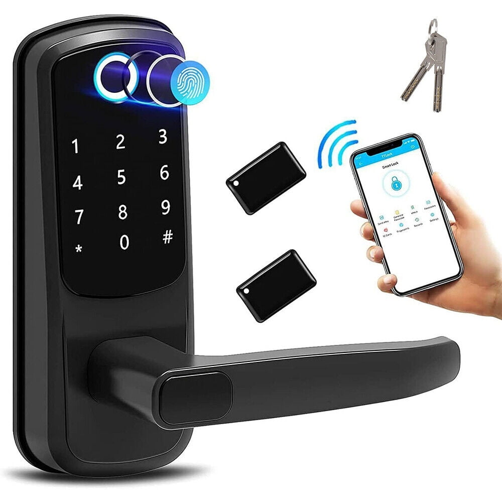 HoLife Smart Wifi Door Lock Biometric Fingerprint Touch Password ...
