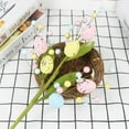 Artificial Easter Spray Vine with Pastel Easter Eggs and Berries ...