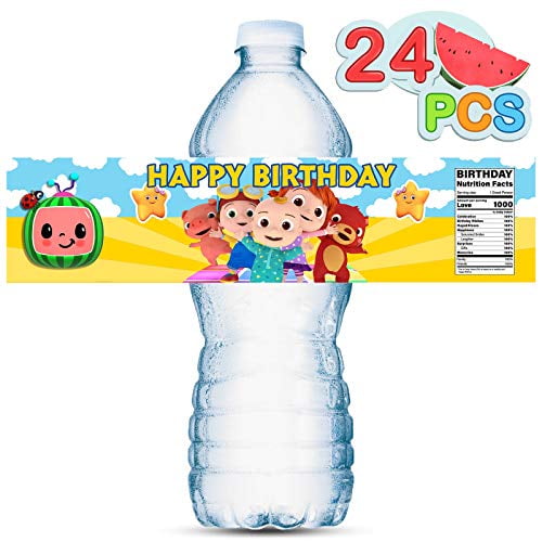 Cocomelon Labels Stickers Cocomelon Water Drink Labels Cocomelon ...