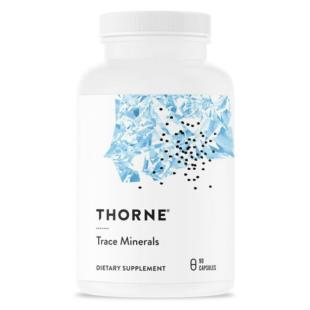 Thorne Trace Minerals - Dietary Supplement with Zinc, Boron & Selenium ...