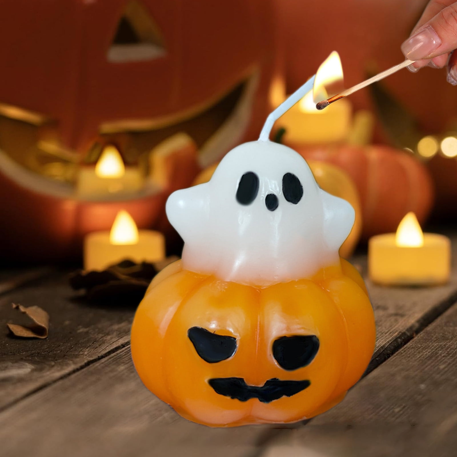 Click here for Yimwnyi Halloween Ghost Pumpkin Shaped Aromatherap... prices