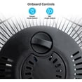 9 inch Cradle Fan, 3 Speed Floor or Table Fan with180 Degree Tilt ...