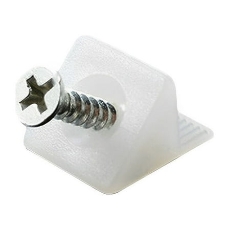 100pieces universal Brackets Support Drawer Repair Brackets Plastic ...