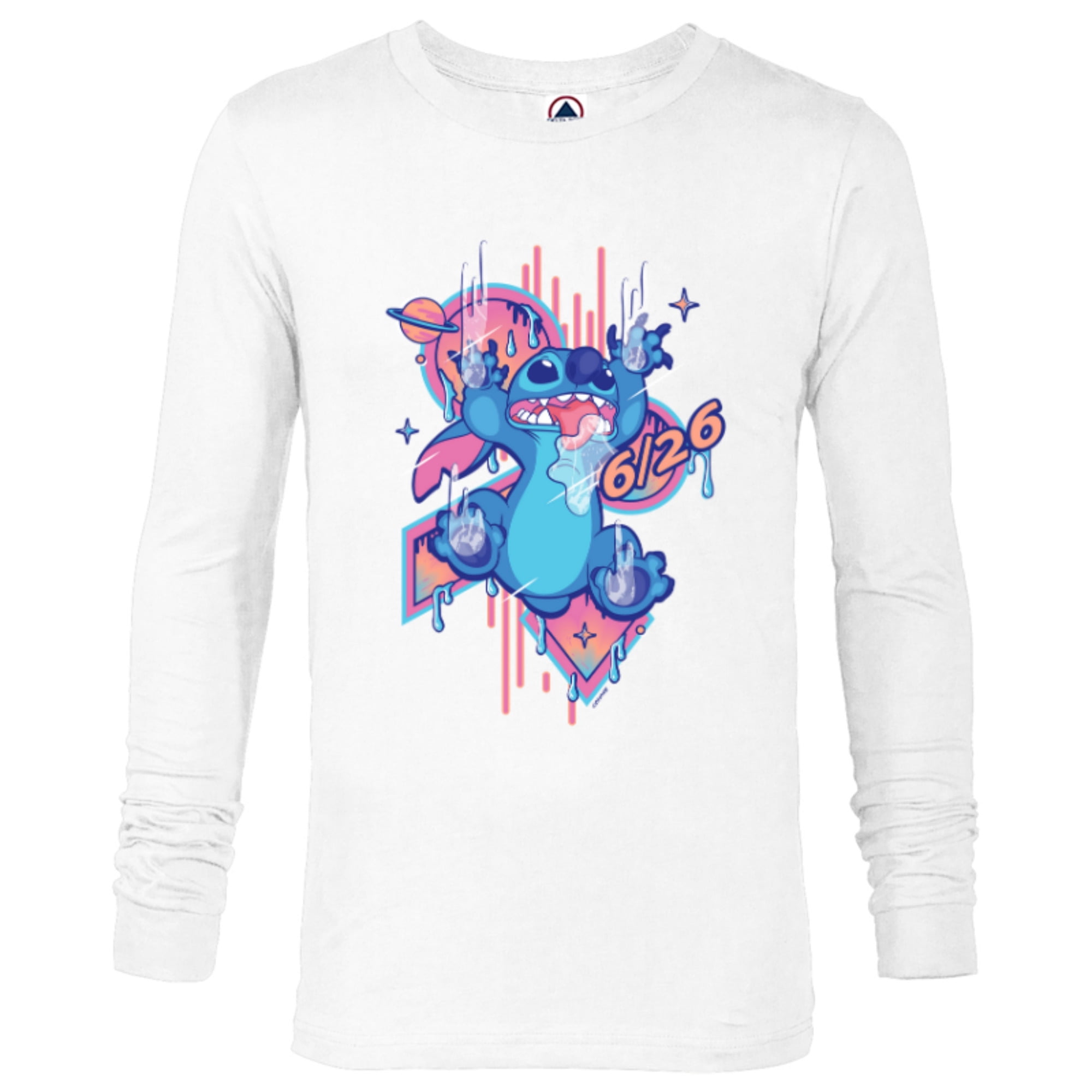 Disney Lilo & Stitch 626 Stitch Day Drool Slide June 26 - Long Sleeve T ...