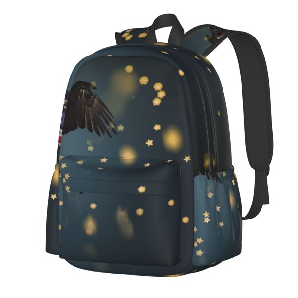 Disketp North American Bald Eagle Mochila Escolar de Gran Capacidad y ...