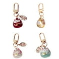 Cartoon Keychain Pendant Metal Cats Bells Keyrings Bells Ornament ...