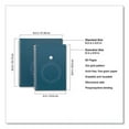 Wave Smart Reusable Notebook, Dotted Rule, Blue Cover, 9.5 X 8.5, 40 ...