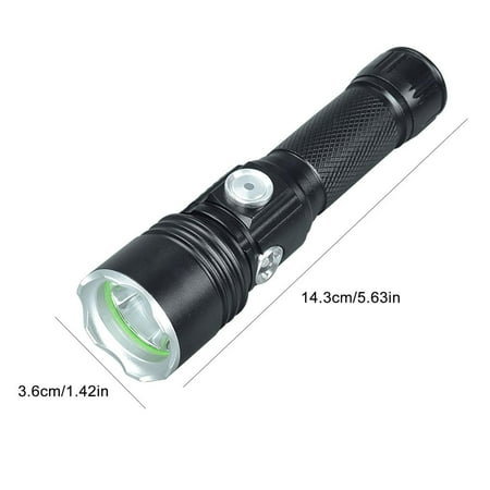 Mini Dual-Functional Flashlight UV Flashlights LED Rechargeable Lamp ...