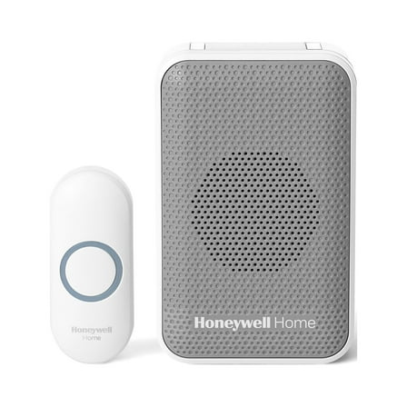 Honeywell Home 3 Series Wireless Doorbell and Button with Chime, Plug ...
