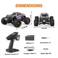 RC Cars, 1:14 Scale RC Truck Toy for Kids Adult, 2.4GHz High Speed 30 ...