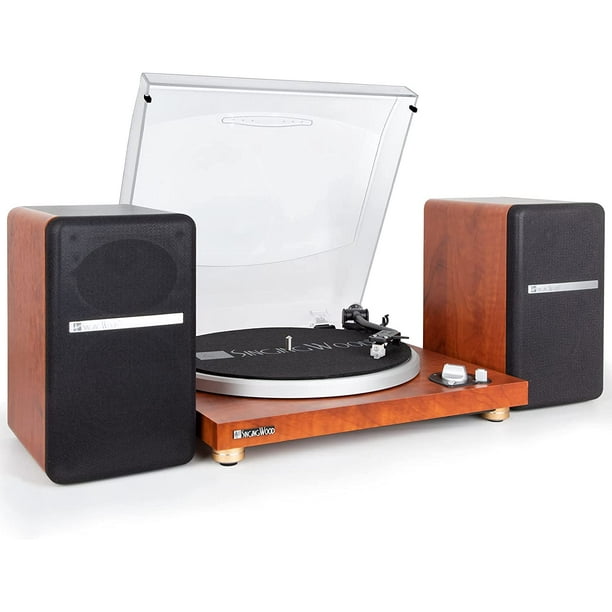 SingingWood Audio VP42AS Bluetooth Turntable Hi-Fi with 44 Watt ...