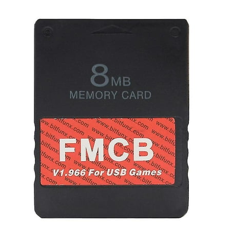 Fmcb V1.966 Memory Card Flash Stick Adapter Cards For Ps2 Ps1 Video ...