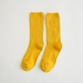 6 Pack Womens Socks Japanese Style Double Knit Crew Socks Soft Casual ...