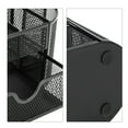 Deli Mesh Desk Organizer, 8 Compartments & Drawer, Office Supplies ...