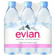 Evian Natural Spring Drinking Water, Big Pack, 11.2 Fl Oz, 24 Count ...